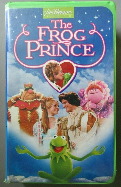 JIM HENSON MUPPETS The Frog Prince VHS Tape Green Clamshell $14.39 ...