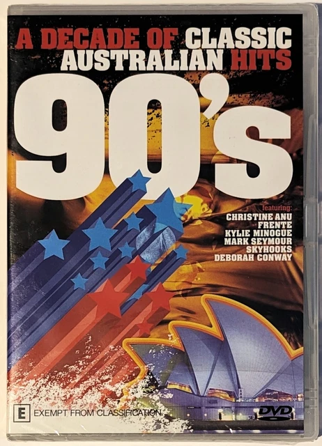 DECADE OF CLASSIC Australian Hits - The 90's (DVD, 2005) Region 0 **NEW ...