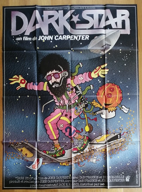 DARK STAR JOHN carpenter sci-fi affiche cinema originale 160x120 cm '74 ...