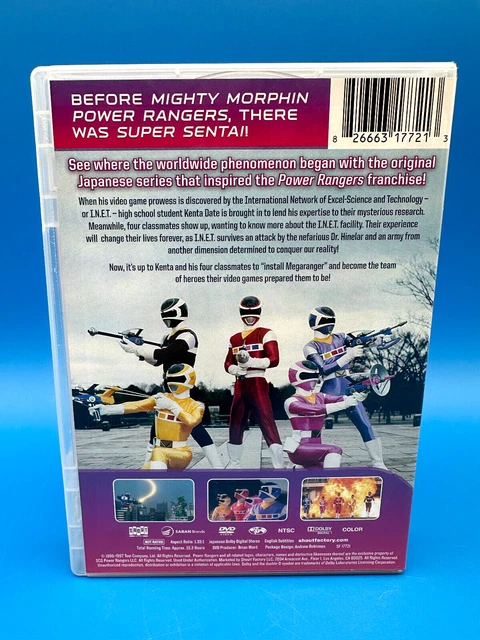 SUPER SENTAI DENJI Sentai Megaranger La Serie Completa Dvd Set Power ...