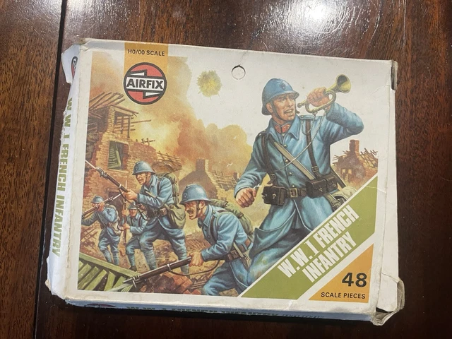 AIRFIX TOY SOLDIERS Boxed French Infantry WW1 HO/OO Scale £14.24 ...