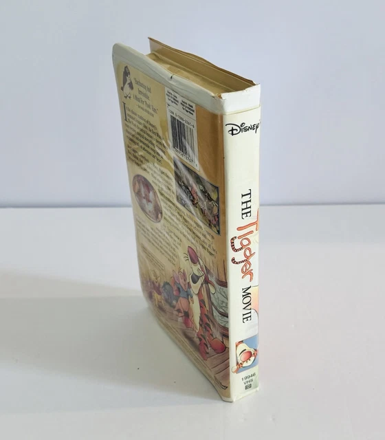 DISNEY’S THE TIGGER Movie On VHS Clam Shell Case 19946 £7.10 - PicClick UK