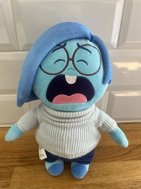 DISNEY STORE / Parks Inside Out 2 Sadness Crying 11" Plush 2024 Pixar £ ...