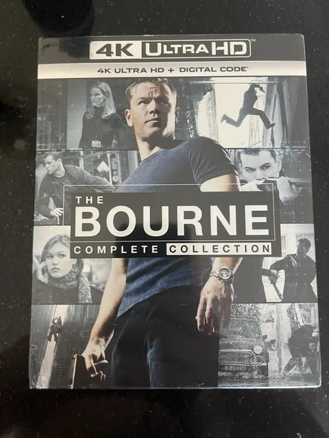 THE BOURNE COMPLETE Collection***4K Ultra Hd Blu-Ray**Region Free***New ...