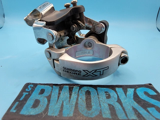 SHIMANO DEORE XT FD-M750 3x9sp Mountain Bike Front Derailleur 34.9mm ...