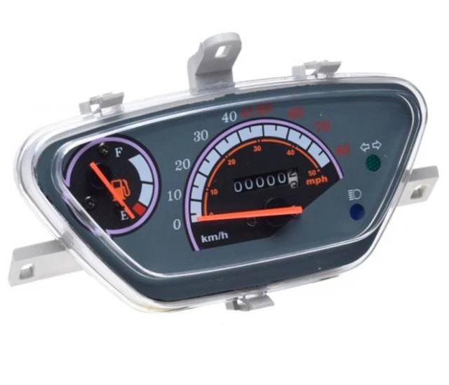 TACHOMETER SPEEDOMETER FÜR Roller GY6 4T QUEST REX WILGA VAPOR KINGWAY ...