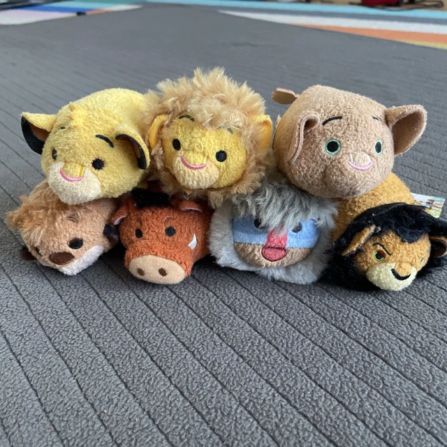 RARE BUNDLE DISNEY posh paws Tsum Tsums x7 The lion King. New BnWT ...