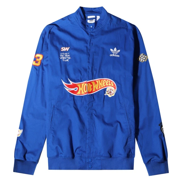 ADIDAS ORIGINALS HOT Wheels Sean Wotherspoon Race Jacket XL Blue Men's ...