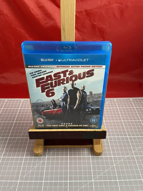 USED BLU RAY Movie, Fast & Furious 6 (12) 2013, Free P&P EUR 3,47 ...