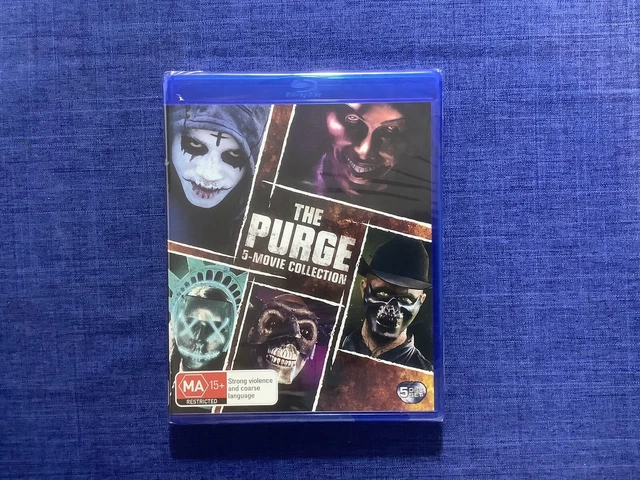 THE PURGE: 5 Movie Collection (Blu-Ray) Horror - Brand New Sealed $38. ...