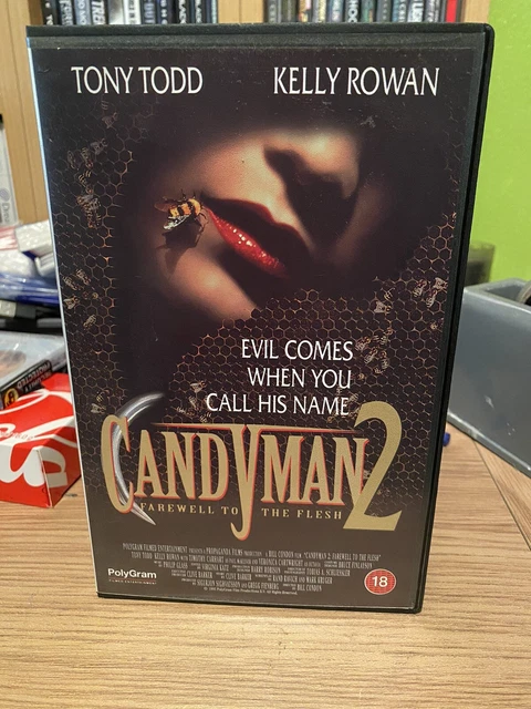 CANDYMAN 2 EX Rental Big Box VHS Farewell To The Flesh Horror Video £9. ...