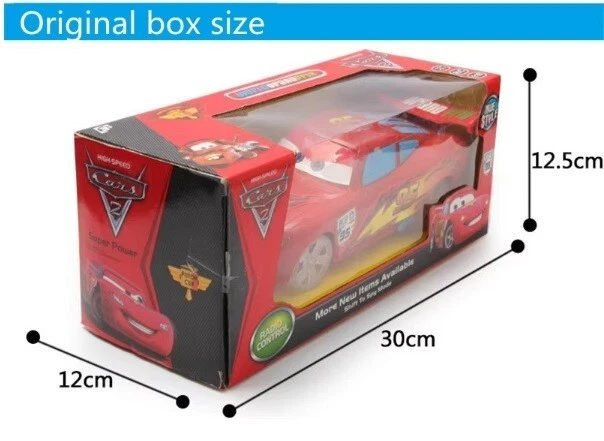 DISNEY PIXAR REMOTE Control Car Lightning McQueen and Jackson Storm ...