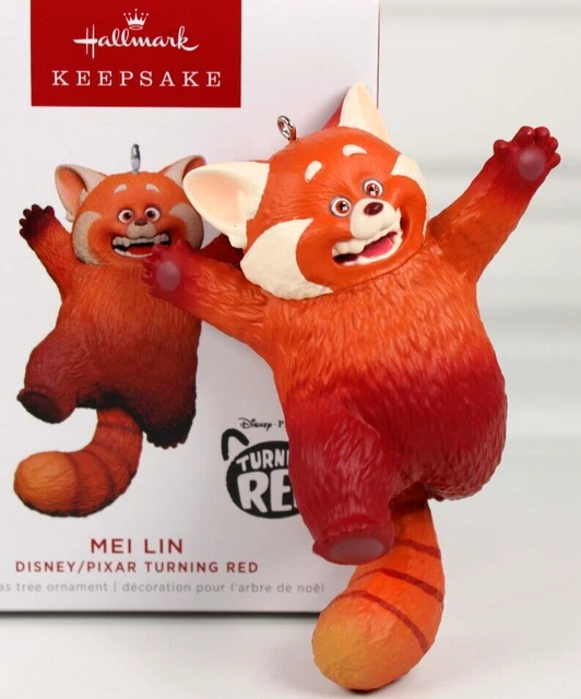 HALLMARK DISNEY PIXAR Turning Red Giant Red Panda Mei Lin Keepsake ...