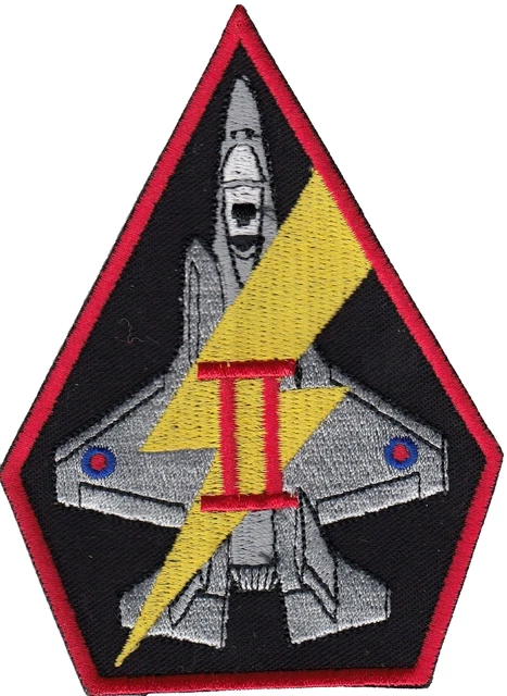 ROYAL AIR FORCE Raf Lockheed Martin F-35 Lightning Flash Patch Brodé ...