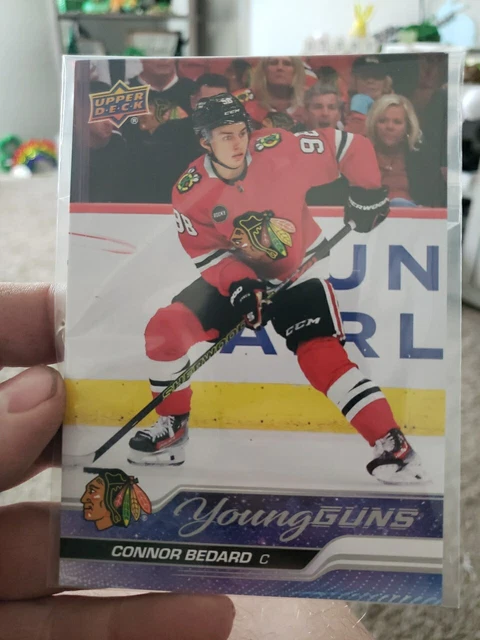 2023-24 UPPER DECK Series 2 Connor Bedard Young Guns Rookie Card OVERSIZED RC EUR 223,53 ...