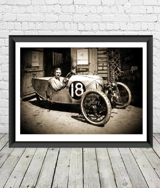 MORGAN VINTAGE MOTOR CAR No; 18 SEPIA VIGNETTE PHOTO 12 x 8 £6.90 ...