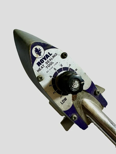 ROYAL HEAT SEALING Tool Electric Plug In Iron Hobby RC Cars Toys No Box ...