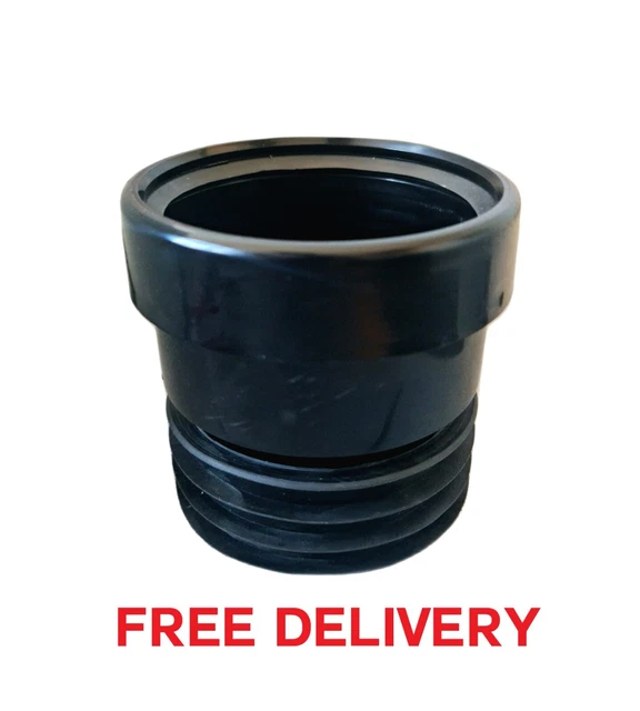 UNDERGROUND 110MM DRAIN Adapter 4" Soil PVC Waste to Clay Cast Iron ...
