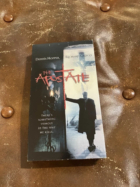 THE APOSTATE (2000) VHS Horror Crime Mystery Dennis Hopper £6.31 ...