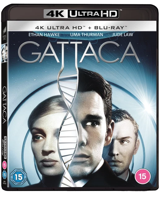 GATTACA (4K UHD Blu-ray) Jayne Brook Ernest Borgnine Gore Vidal Blair ...