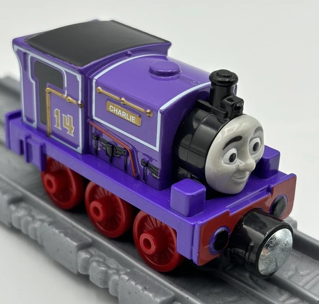 CHARLIE THE NO. 14 Purple Engine '13 Thomas Take Along Take N Play ...