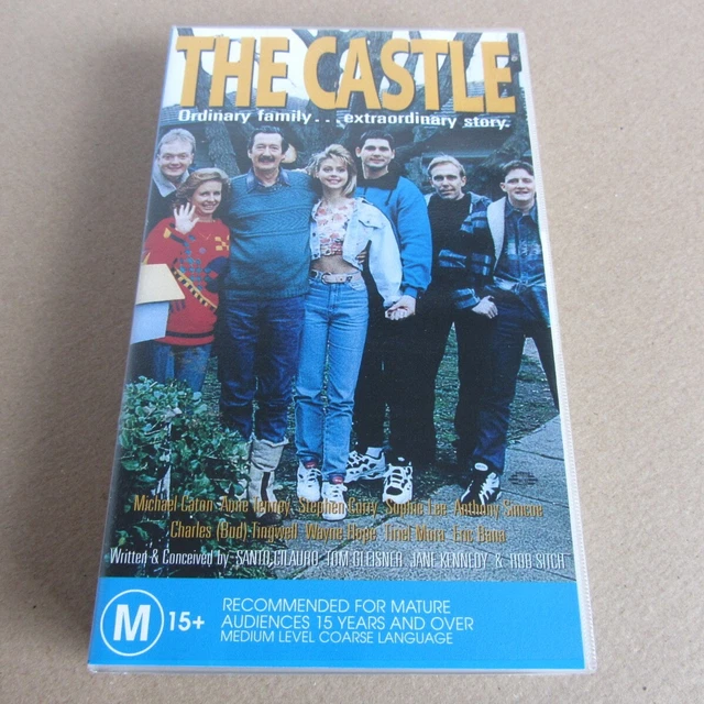 THE CASTLE ~ old VHS video cassette tape ~ Michael Caton ~ Australian ...