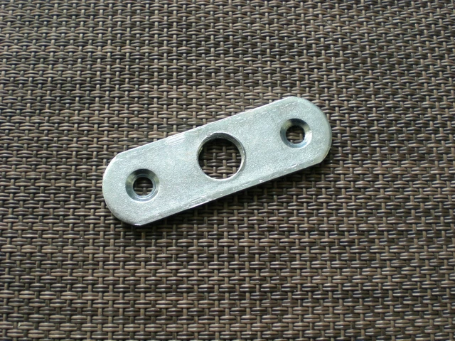 4 STÜCK MONTAGEPLATTE Metal Dübel Gewindemutter Muffen Für Möbelfüße M6 ...