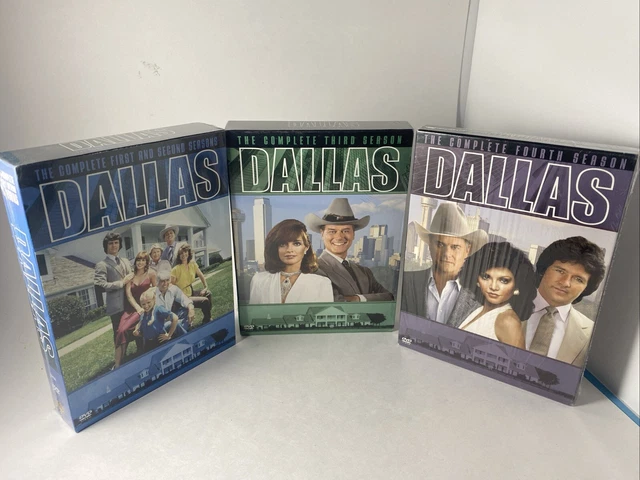 DALLAS: SEASON 1, 2, 3 & 4 [DVD, 14 Discs) NEW/SEALED…1-4 $59.99 ...