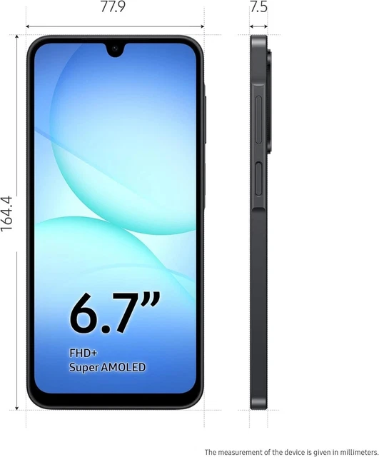 SAMSUNG GALAXY A17 5G 128GB Unlocked Android Smartphone with FREE ...