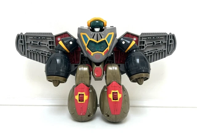 PLAYSKOOL TRANSFORMERS GO-BOT Silverbolt Aero-Bot Vintage 2002 ...