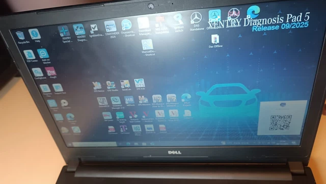 MERCEDES XENTRY CARS 09.2025 Offline Diagnostics/Coding Kit USB/OBD ...