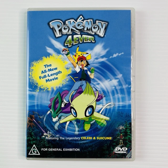 POKEMON 4 EVER DVD 2002 Movie Region 4 PAL Tracked Postage $14.99 ...