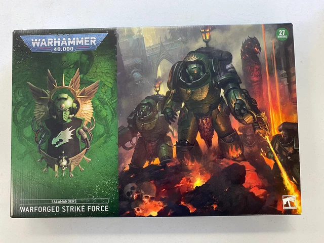 WARHAMMER 40K BATTLEFORCE Space Marines Salamanders Warforged Strike ...