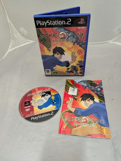 JACKIE CHAN ADVENTURES Playstation 2 PS2 Game PAL Action Adventure ...