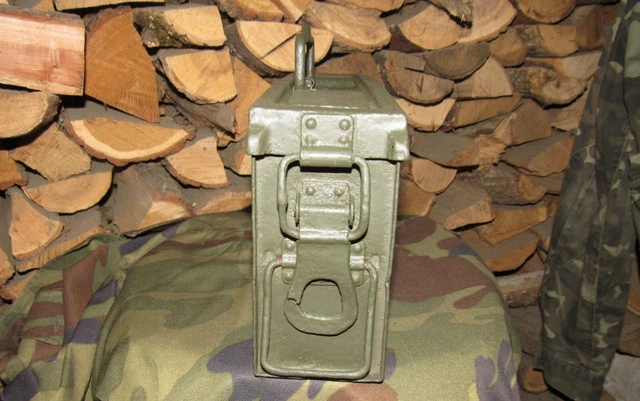 ORIGINAL-AUTHENTIC WW2 WWII Relic German Military MG Box Wehrmacht #1 £ ...