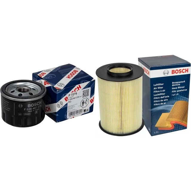 BOSCH INSPECTION SET le Filtre à Air Du à Huile pour Ford C-Max II Dxa ...