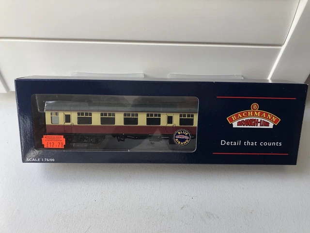 BACHMANN 34-052 BR Mkl Open SO Crimson / Cream Model Railway OO Gauge £ ...