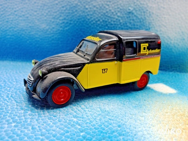 1/43 Norev Citroen 2Cv Azu 1965 Calberson Dusolier 2 Cv Fourgonnette EUR 8,89 - PicClick FR