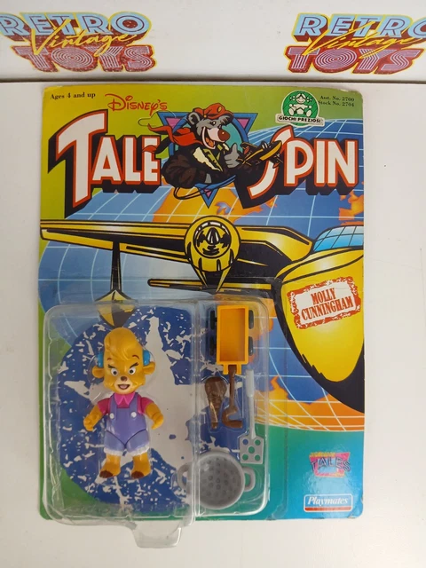 TALE SPIN MOLLY Cunningham Playmates Giochi Preziosi Action Figure ...