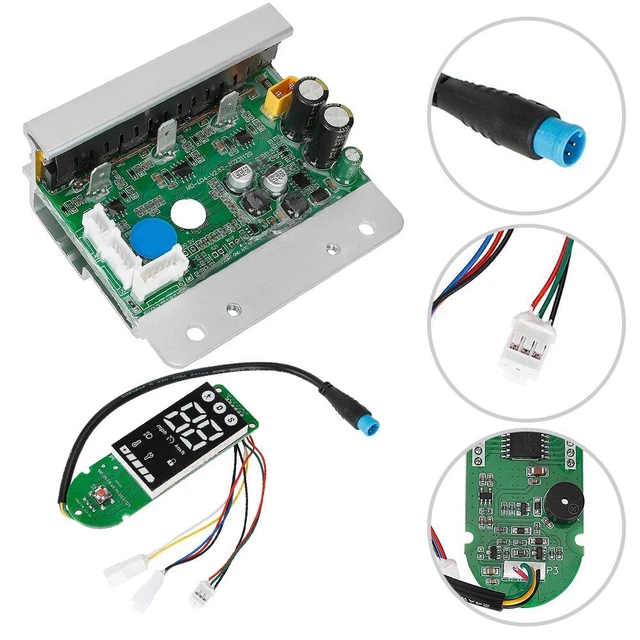 CONTRÔLEUR TROTTINETTE ÉLECTRIQUE tableau de bord trottinette électrique faci EUR 61,28 ...