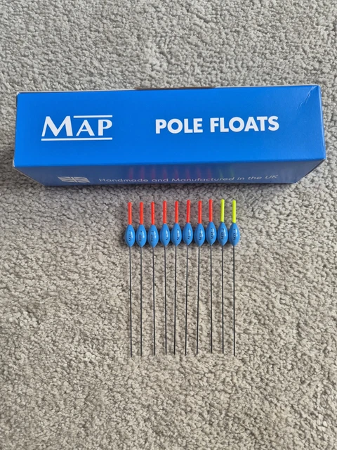 MAP SHALLOW POLE Floats 0.20g X10 £25.68 - PicClick UK