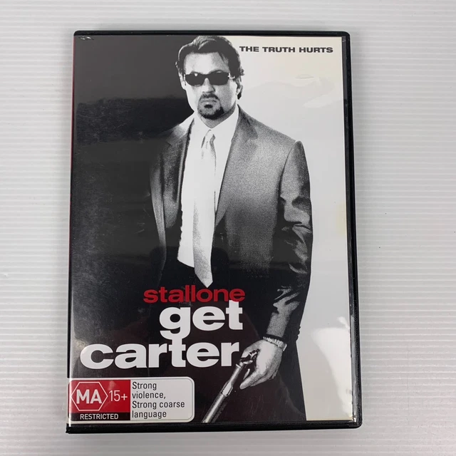 GET CARTER (DVD, 2000) Michael Caine, Mickey Rourke, Sylvester Stallone ...