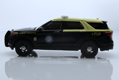 2021 FORD EXPLORER Florida State Police Car FHP Trooper 1:64 Scale ...