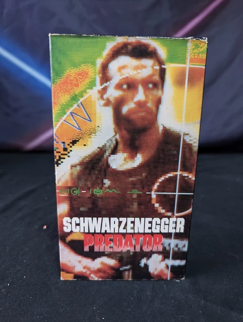 PREDATOR VHS 1991 1987 Arnold Schwarzenegger Original Scifi Action 90s ...