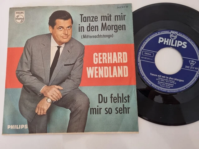 GERHARD WENDLAND - Tanze mit mir in den Morgen 7'' Vinyl Germany EUR 13 ...
