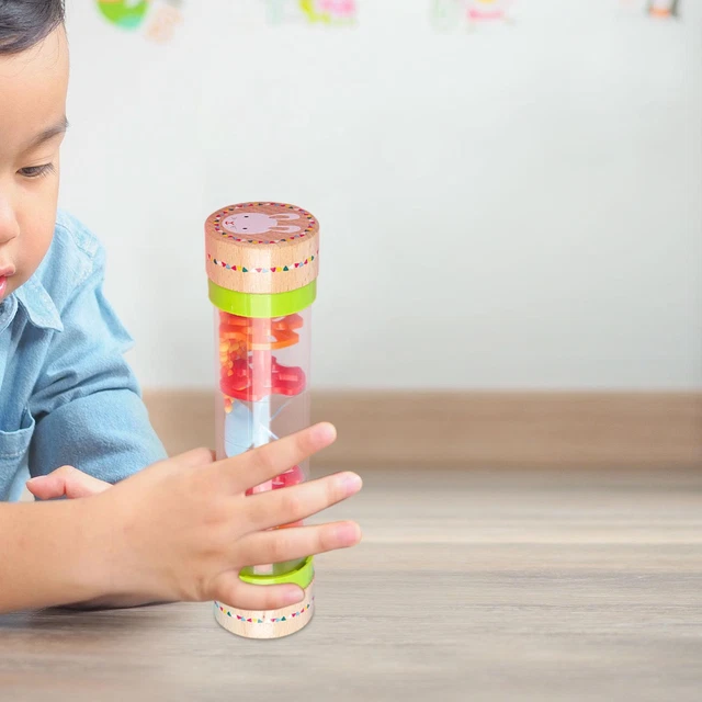 7.7INCH RAINSTICK RATTLE Tube Teaching Aids Section Raindrop Sound ...