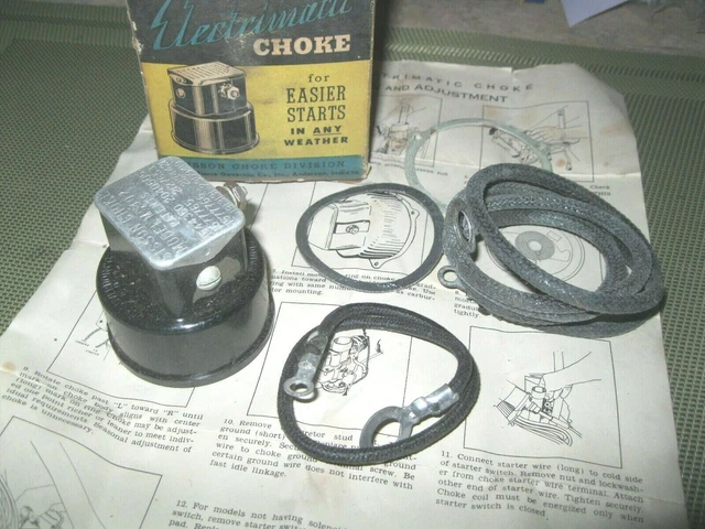 NOS 1946-1956 FORD, Lincoln, GM carburetor electric choke kit, Sisson ...