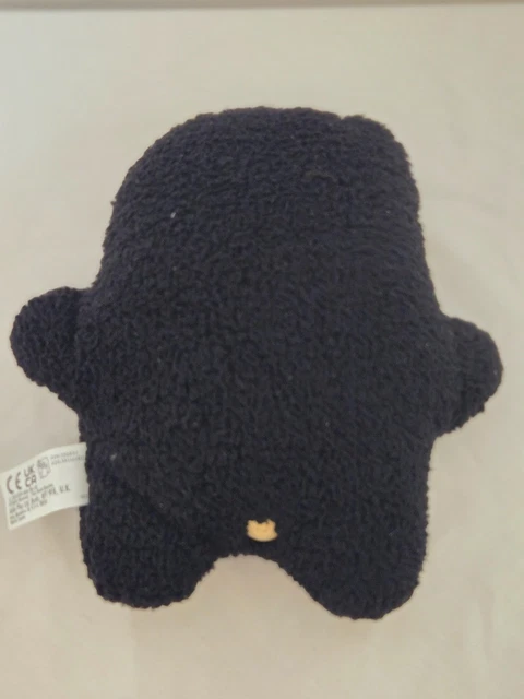 FUGGLER OOGAH BOOGAH Black Fleecy Fuggler Button Eyes Tongue Out Funny ...