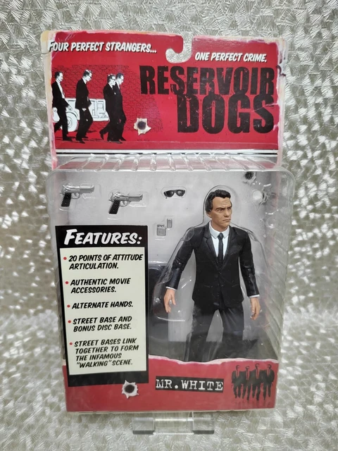 RESERVOIR DOGS, MR White, Figur, Mezco Toys, 2001, EUR 27,39 - PicClick DE