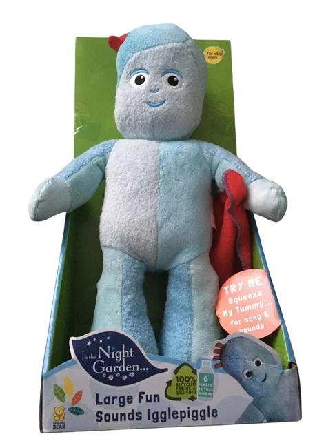 IN THE NIGHT Garden Toys Iggle Piggle, Snuggly Singing Figure New Great ...